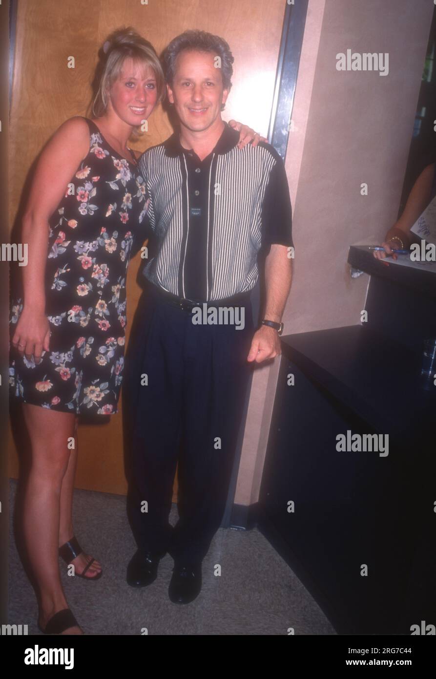 Burbank, California, USA 20th July 1996 Tara Thibodeaux and father ...