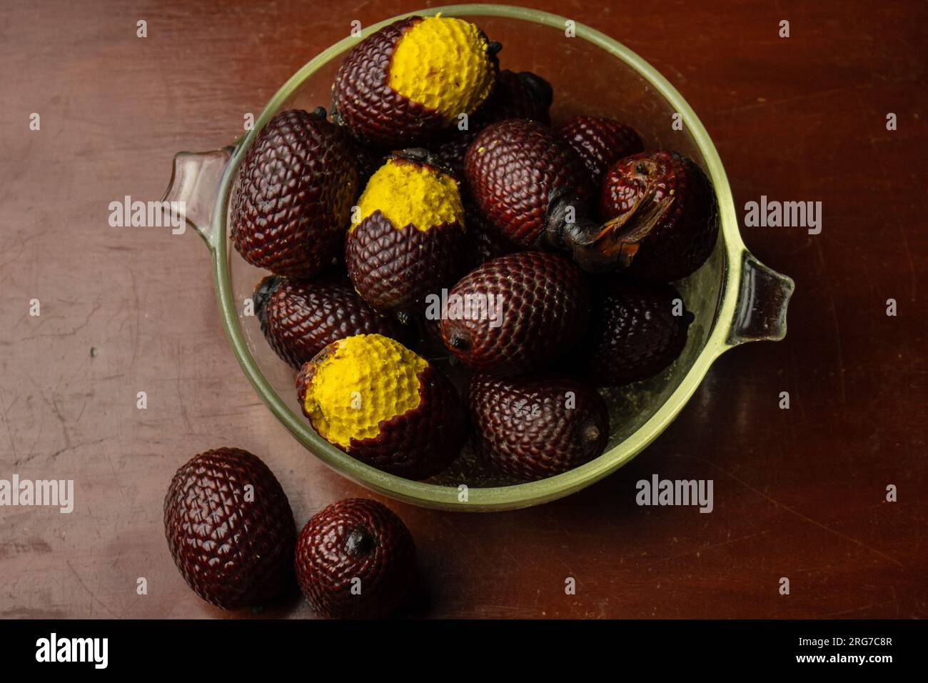 Aguaje is a highly appreciated fruit in the Amazon for its flavor and ...