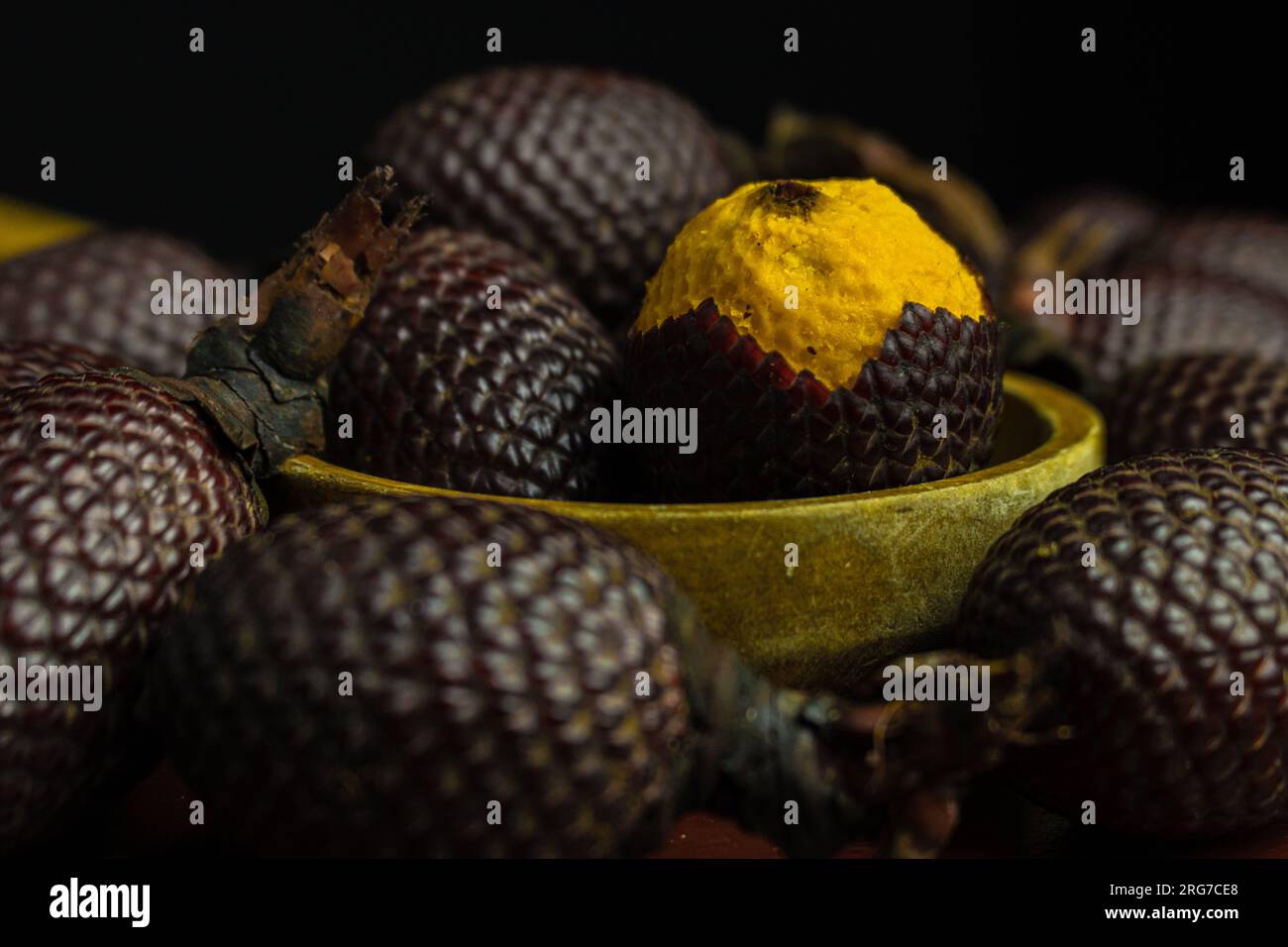 Aguaje is a highly appreciated fruit in the Amazon for its flavor and ...