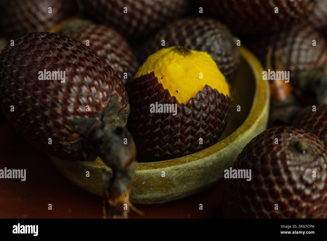 Aguaje is a highly appreciated fruit in the Amazon for its flavor and ...