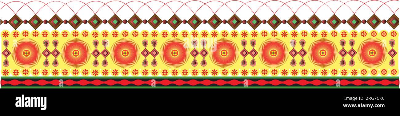 Floor design flowers shape Stock Vector Images - Alamy