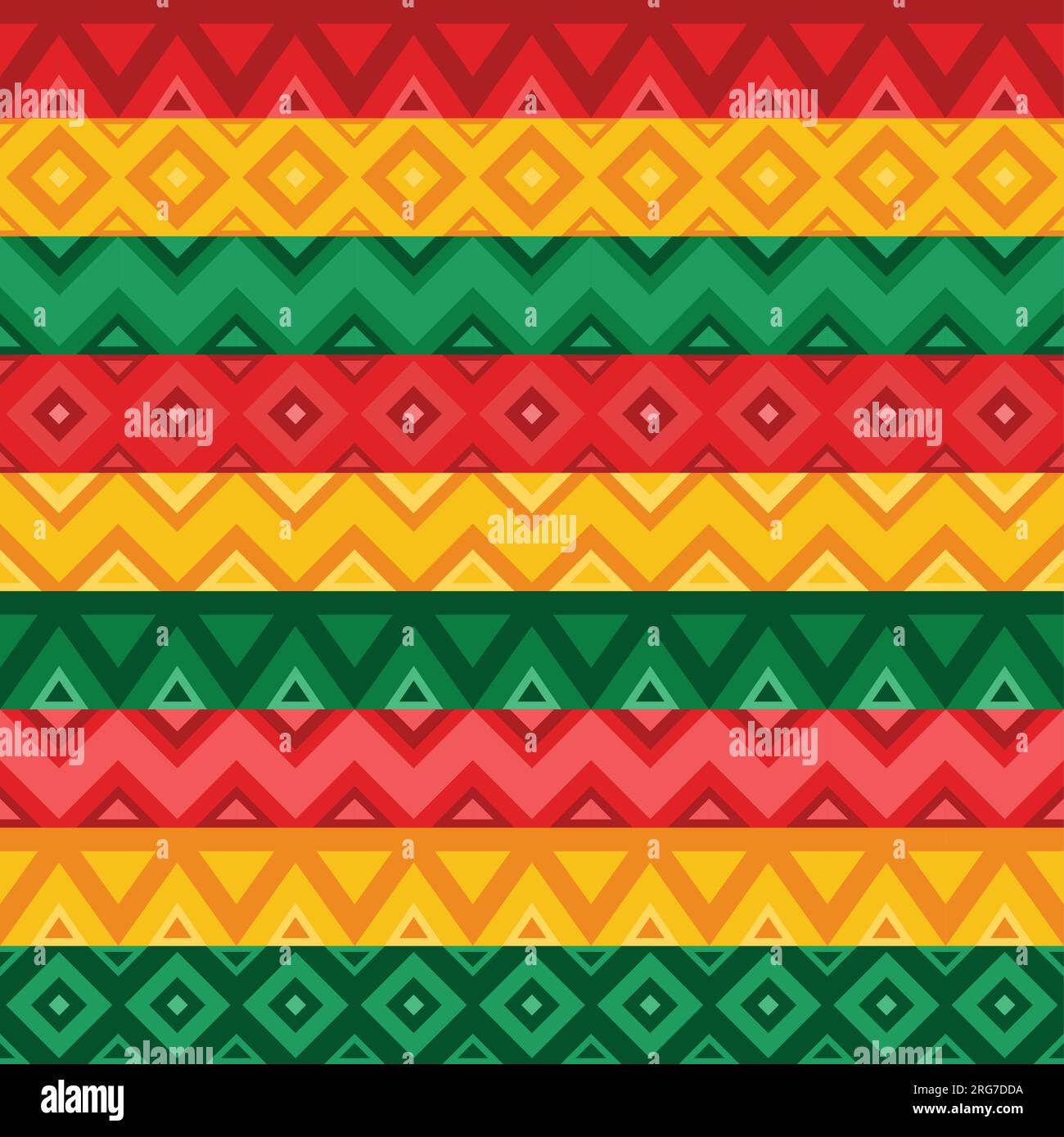 Decorative pattern three colors for celebrating Black History Month in ...