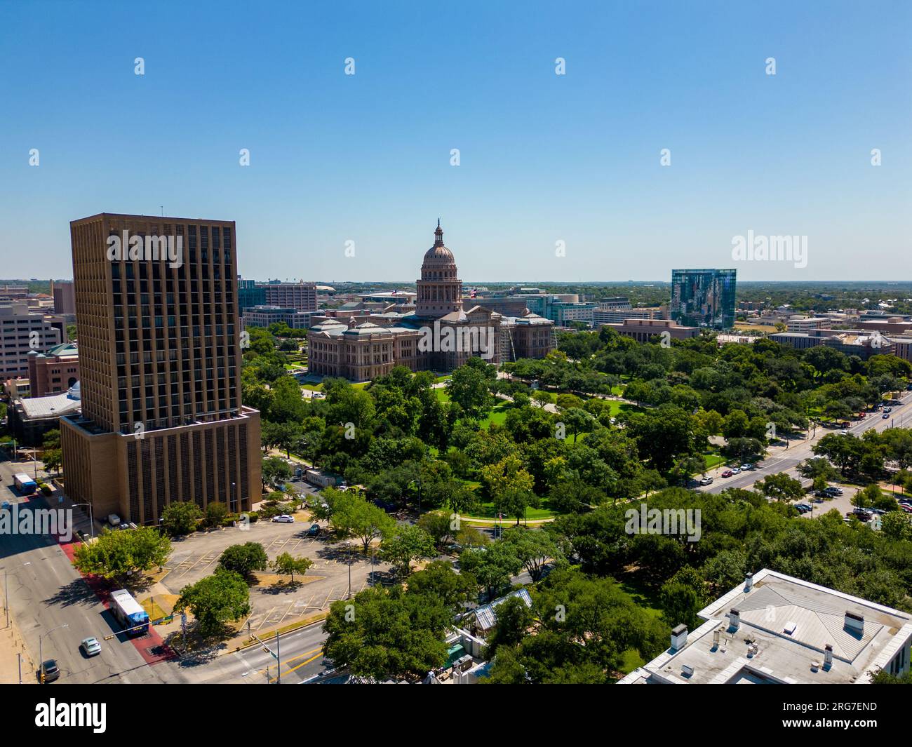 Austin aerial hi-res stock photography and images - Alamy