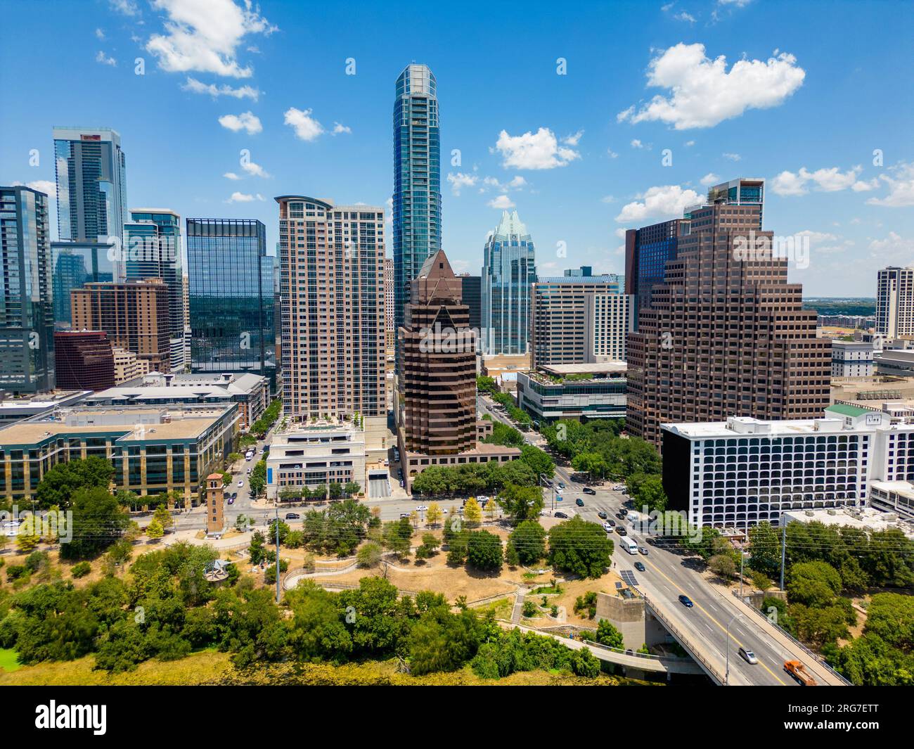 Stock photo office buildings Downtown Austin Texas Stock Photo - Alamy