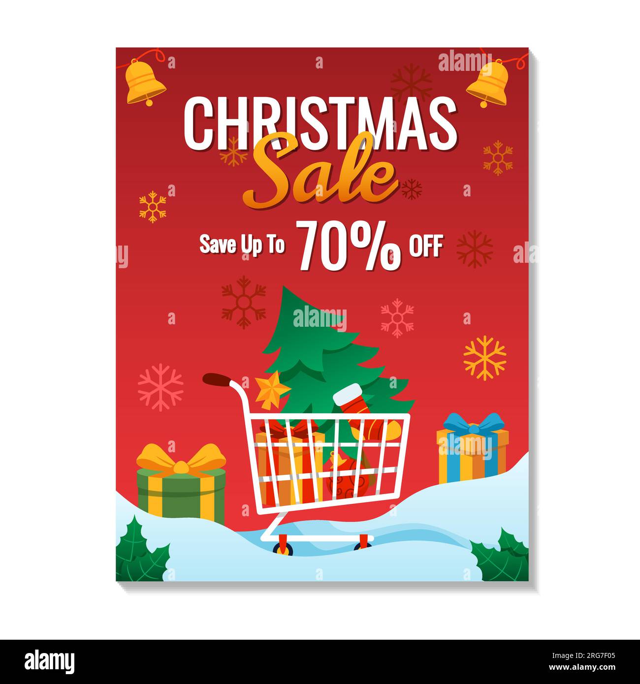 Shopping promotion poster for christmas day event Stock Vector Image & Art - Alamy