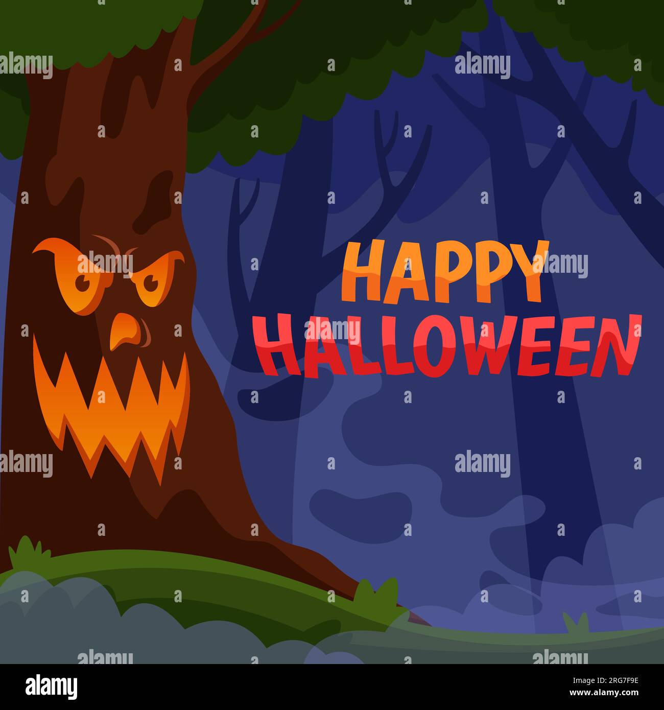 Evil tree hi-res stock photography and images - Alamy