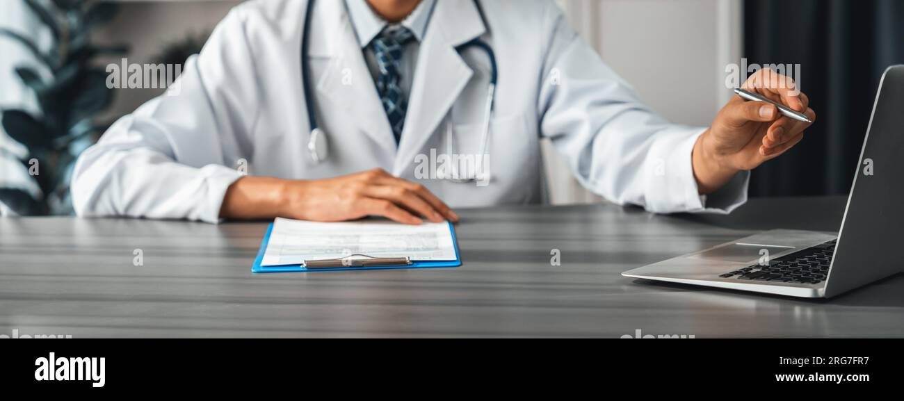 Review patient record hospital medical hi-res stock photography and ...