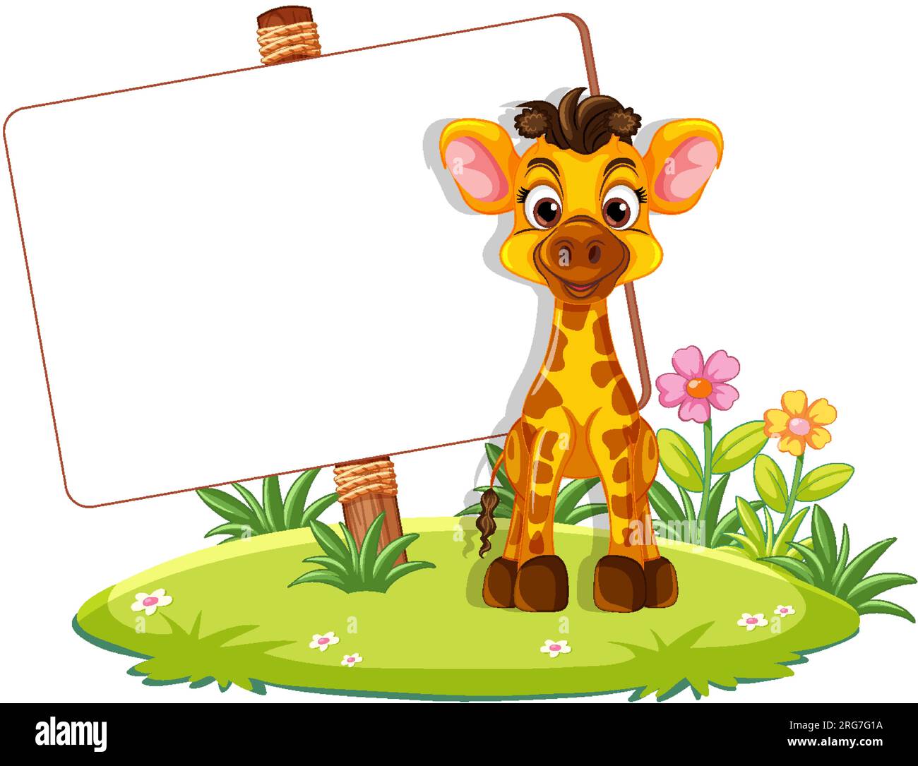 Giraffe Border Clip Art