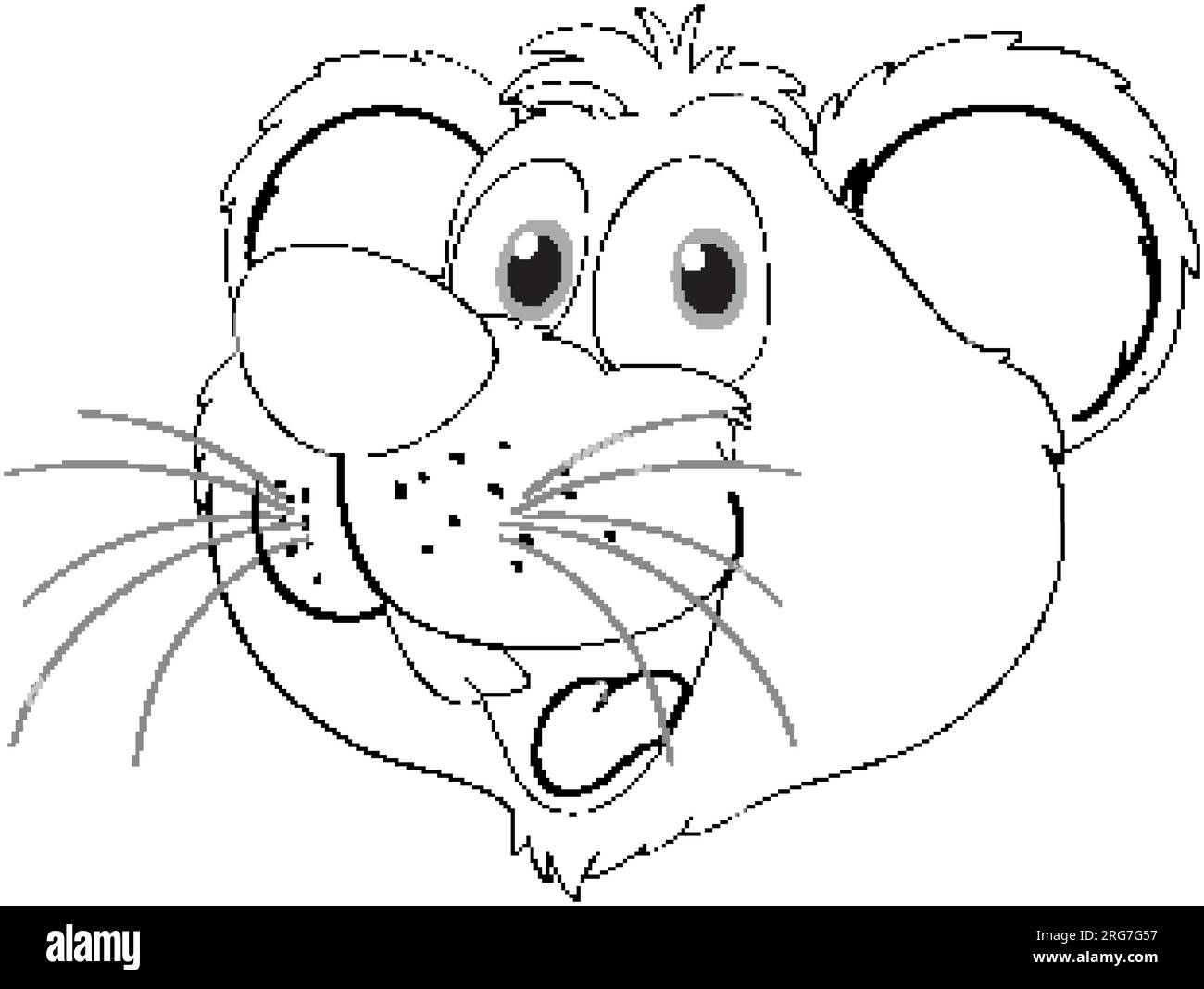 Playful mouse clipart Stock Vector Images - Alamy