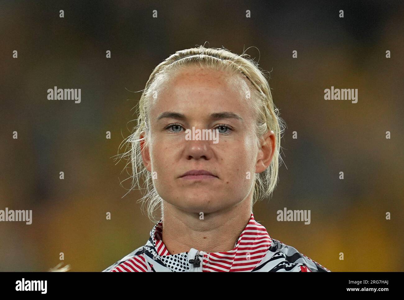 August 07 2023: Pernille Harder (Denmark) looks on during a game, at ...