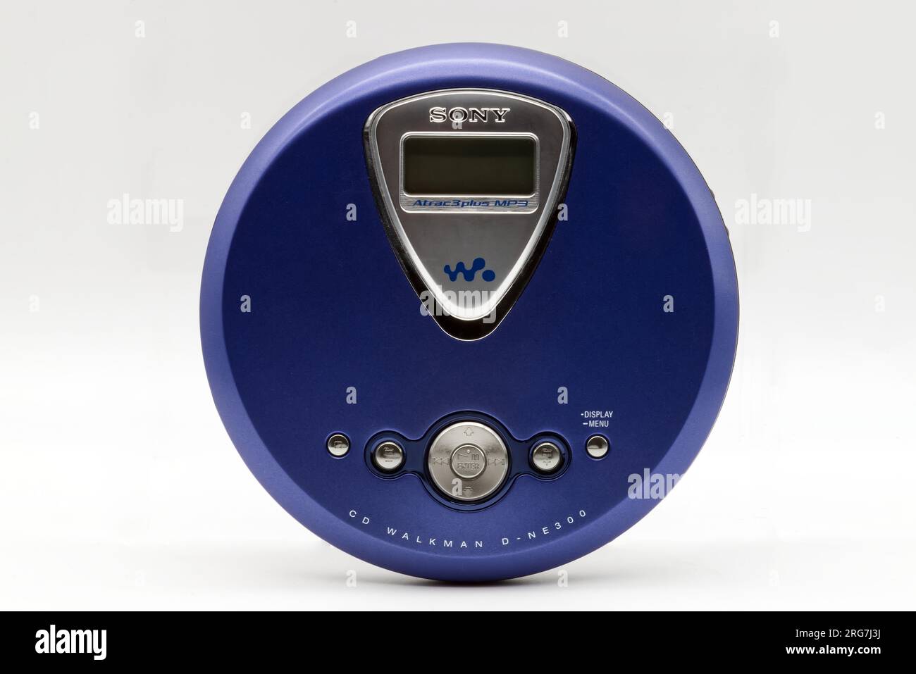 Sony CD Walkman D-NE300 Atract 3Plus Mp3. Vintage Technology Stock ...