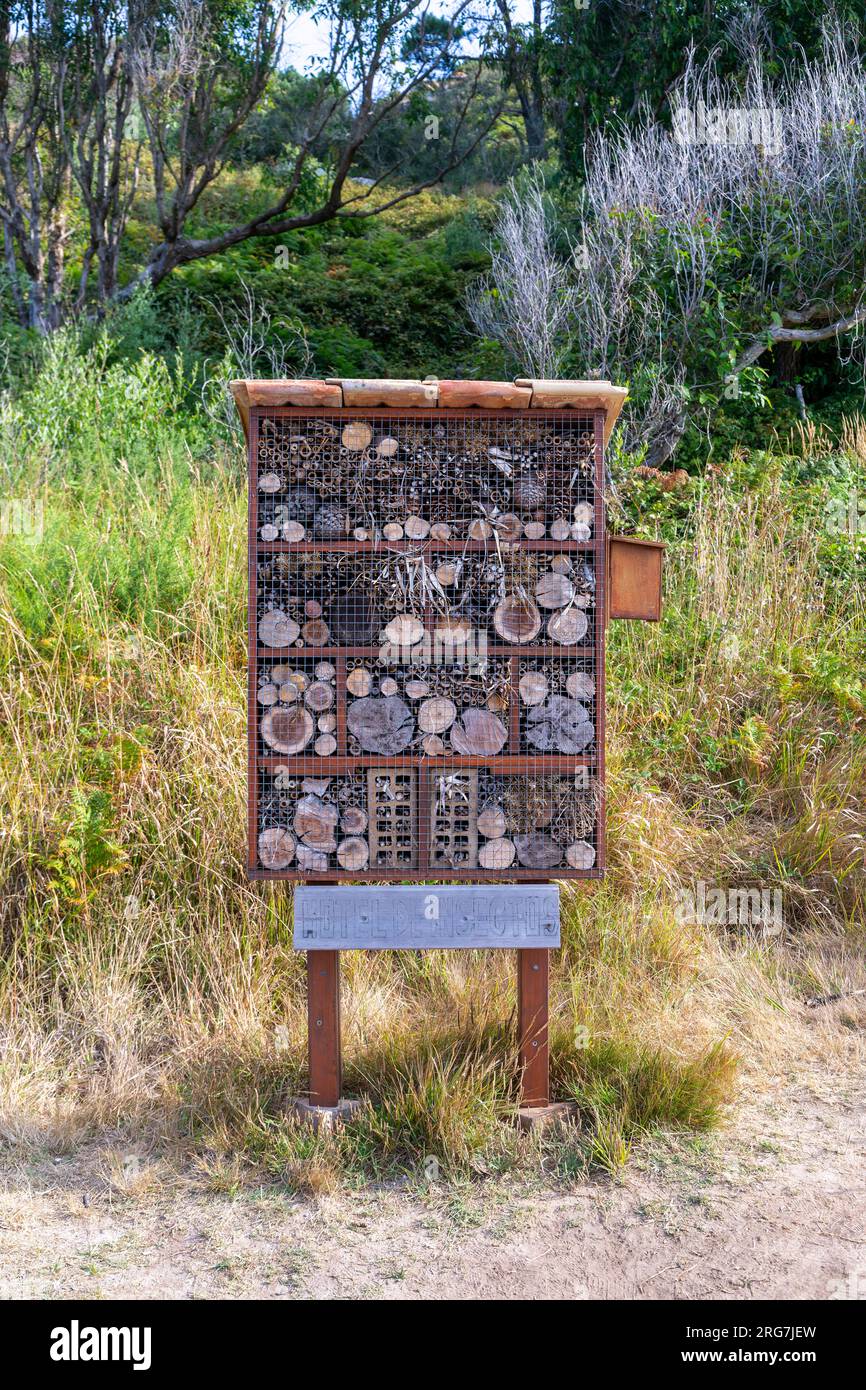 Insect bug hotel, Atlantic Islands Galicia Maritime Terrestrial ...