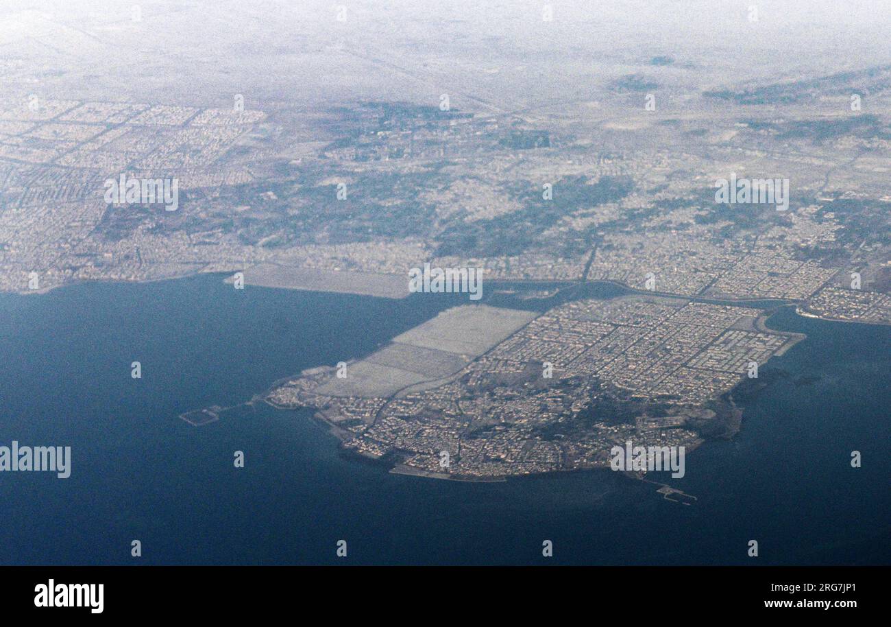 Aerial view of Tarout Island in Saudi Arabia Stock Photo - Alamy