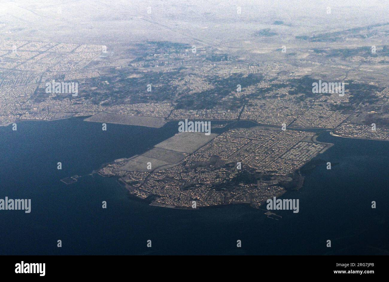 Aerial view of Tarout Island in Saudi Arabia Stock Photo - Alamy