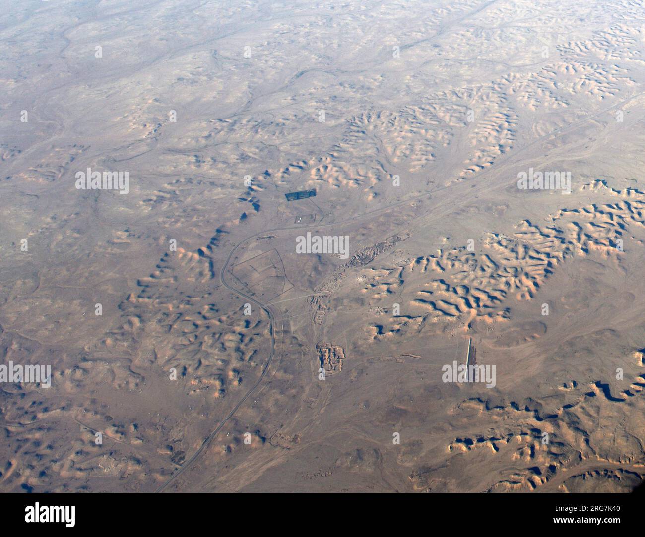 Aerial desert landscapes in north central Saudi Arabia Stock Photo - Alamy