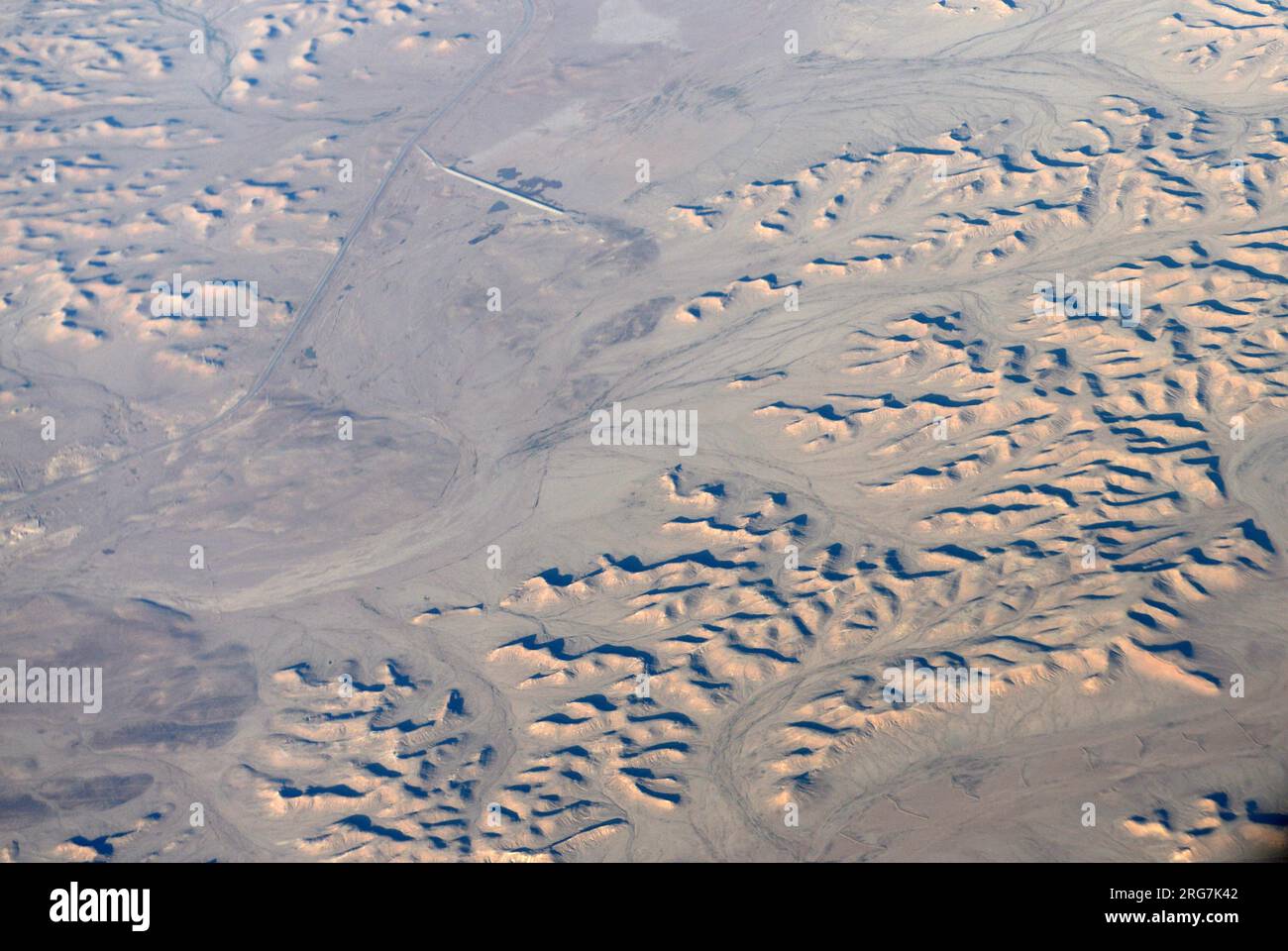 Aerial desert landscapes in north central Saudi Arabia Stock Photo - Alamy