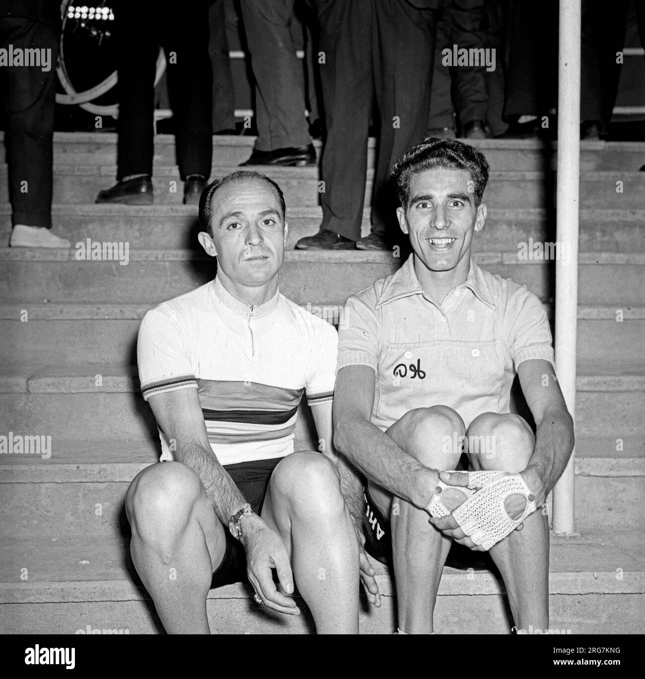 MADRID, SPAIN - AUGUST 29, 1959: Tribute at the Chamartín Stadium to ...