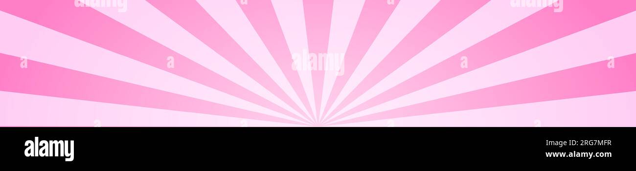 Circus or carnival pattern with pink radial stripes. Rosy sunburst ...