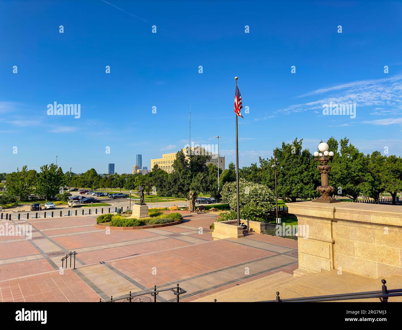 Outside photo of the Oklahoma State Capitol Building Stock Photo - Alamy