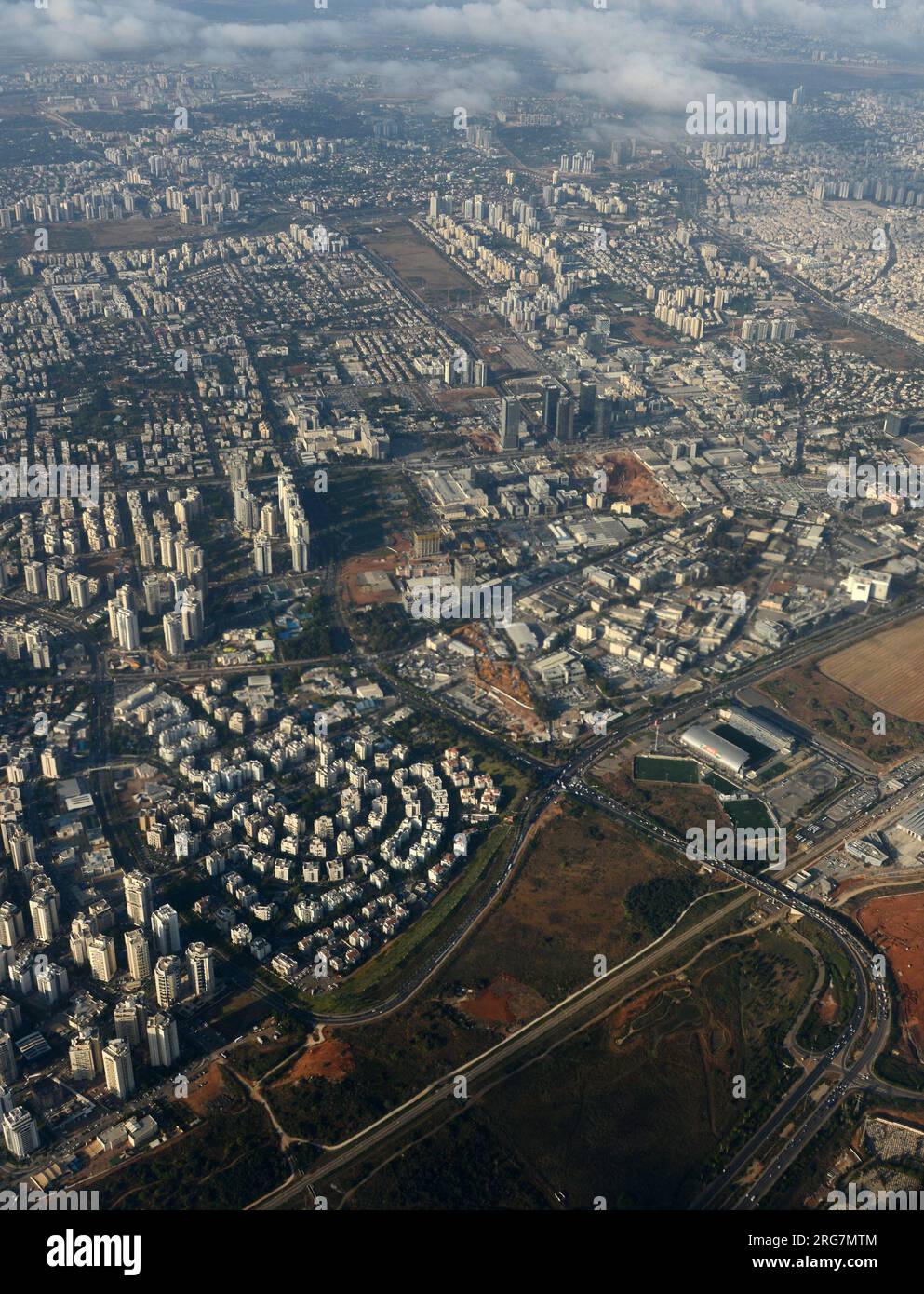 Aerial view of Petah Tikva , Israel Stock Photo - Alamy