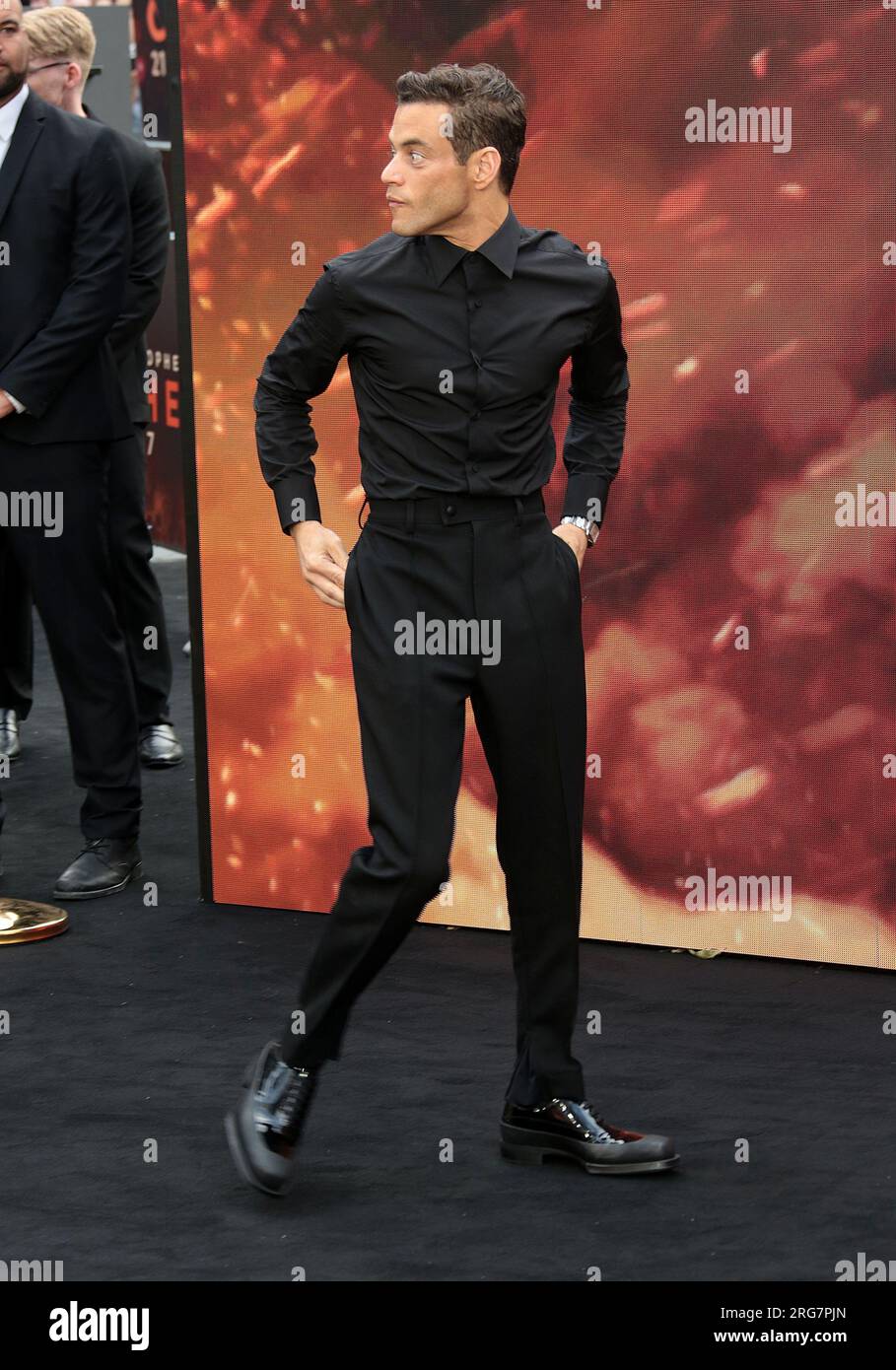 Rami malek red carpet hi-res stock photography and images - Alamy