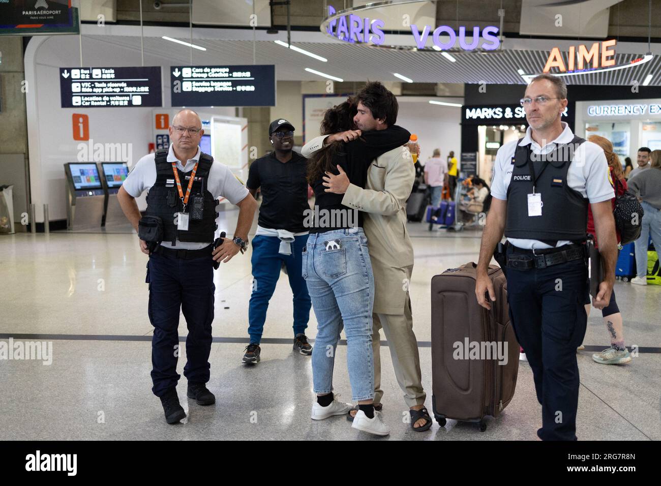 Senegal, August 8, 2023. French-Spanish lawyer Juan Branco is welcomes ...