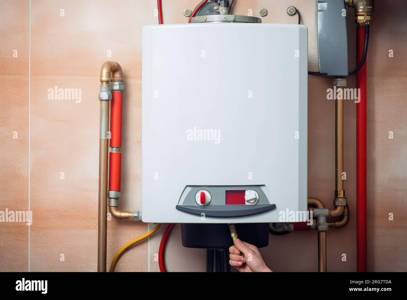 Gas and water installer hi-res stock photography and images - Alamy