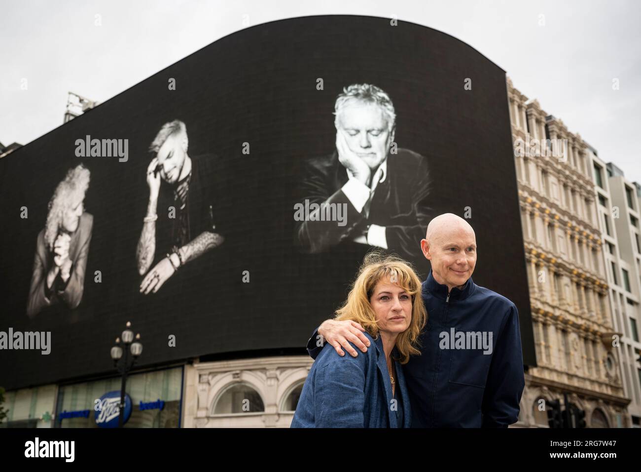 London, UK. 8 August 2023. (L) Take A Moment director Lara Journo and ...