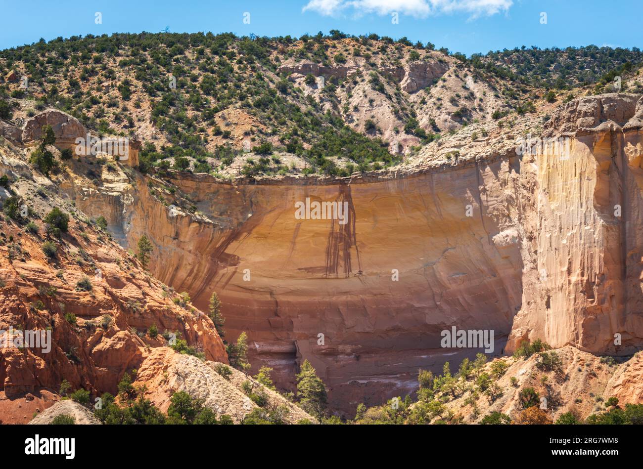 The Ghost Ranch Amphitheater in the Evening Stock Photo - Alamy