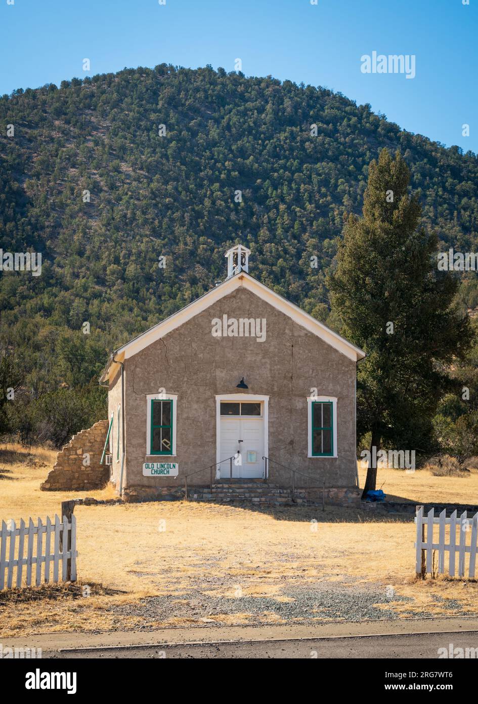 Lincoln State Monument in New Mexico Stock Photo - Alamy