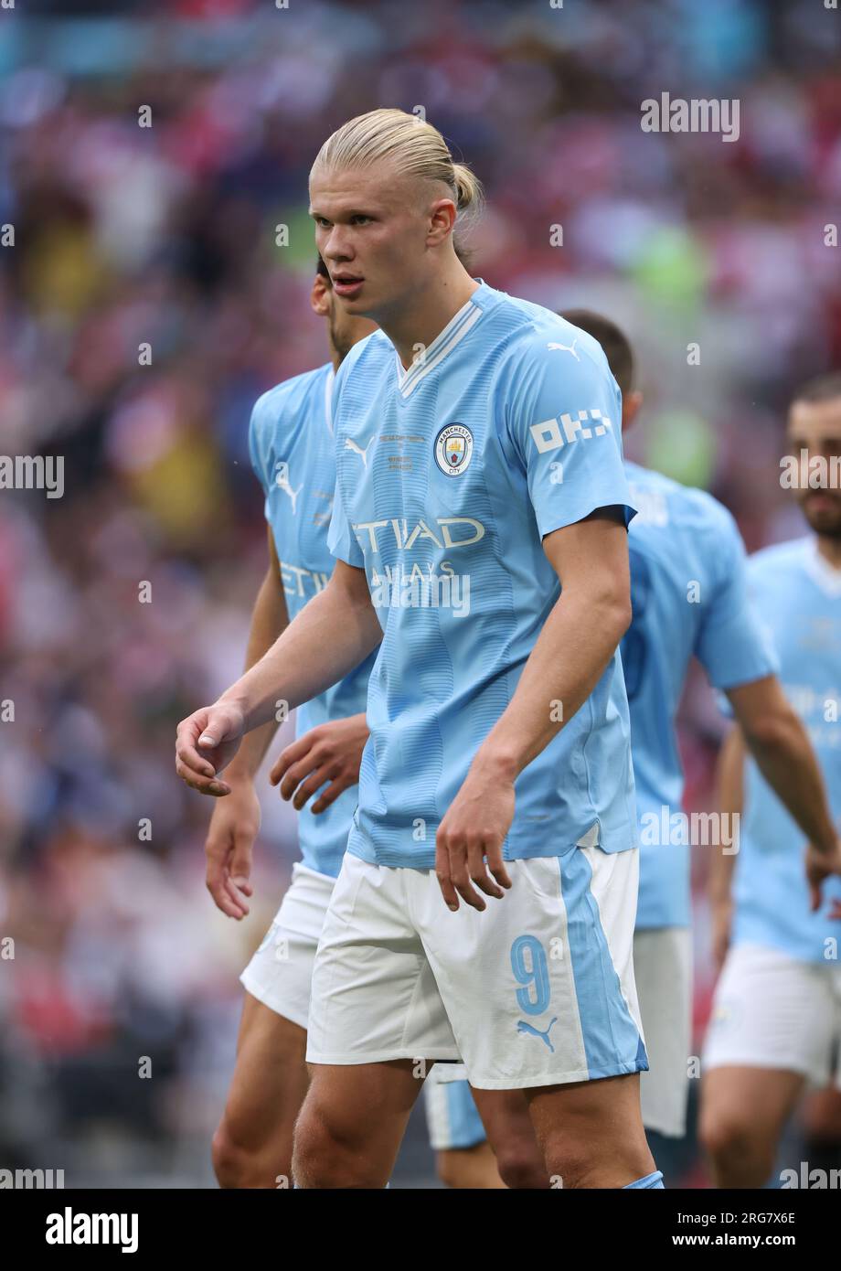 Erling haaland manchester city arsenal hi-res stock photography and ...
