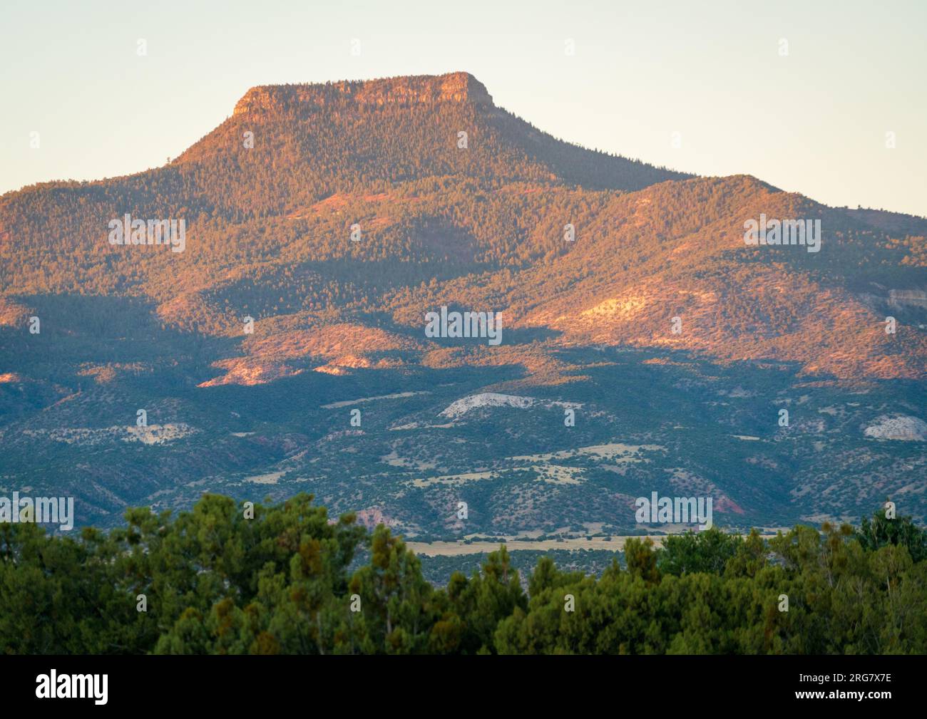 Ghost Ranch Overlook in New Mexico Stock Photo - Alamy