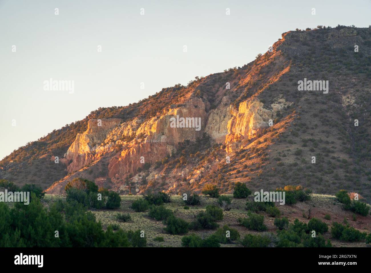 Ghost Ranch Overlook in New Mexico Stock Photo - Alamy