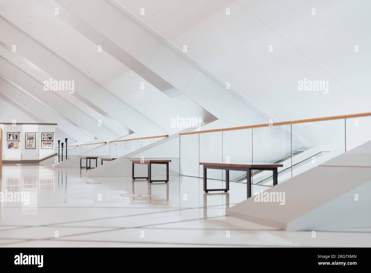 Minimalist perspective white window hi-res stock photography and images ...