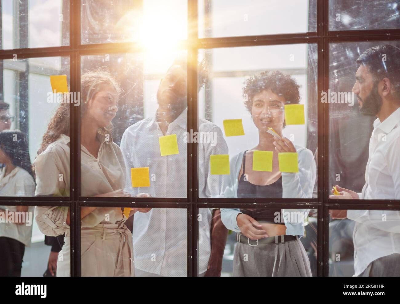 Startup and implementation of a small business project Stock Photo - Alamy