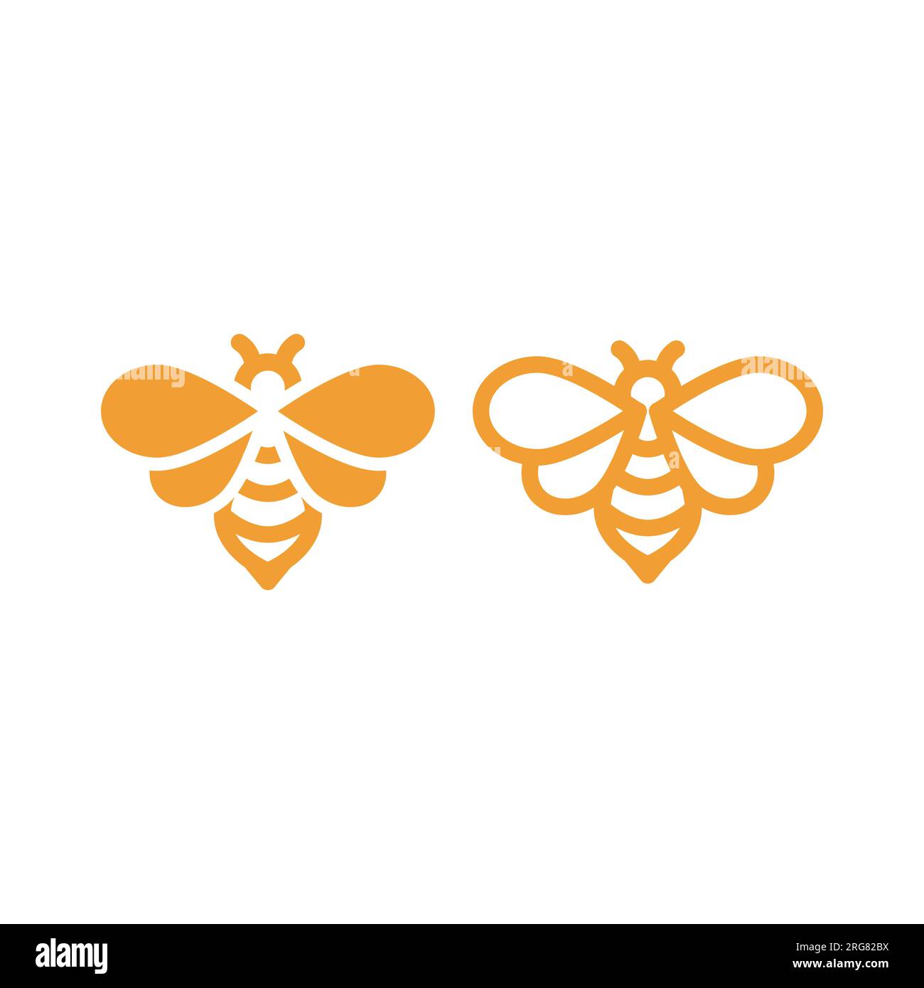 Honeybee vector hi-res stock photography and images - Alamy