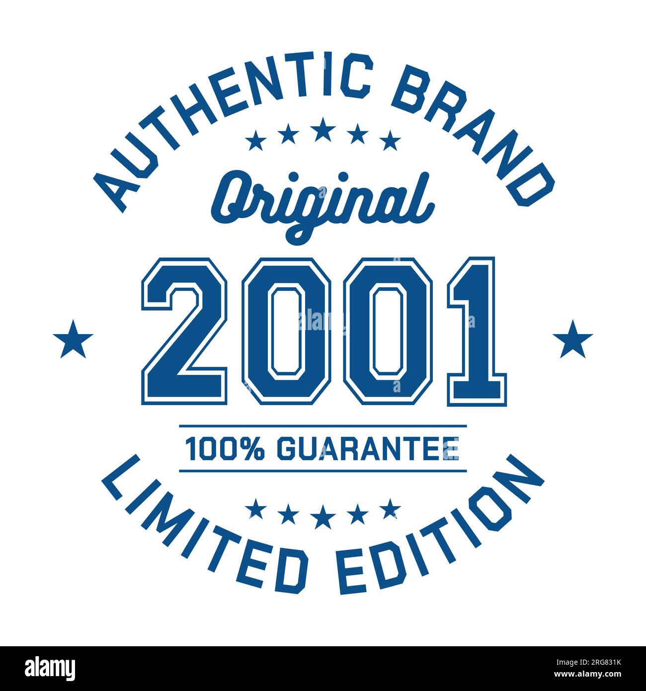 2001 Authentic brand. Apparel fashion design. Graphic design for t ...