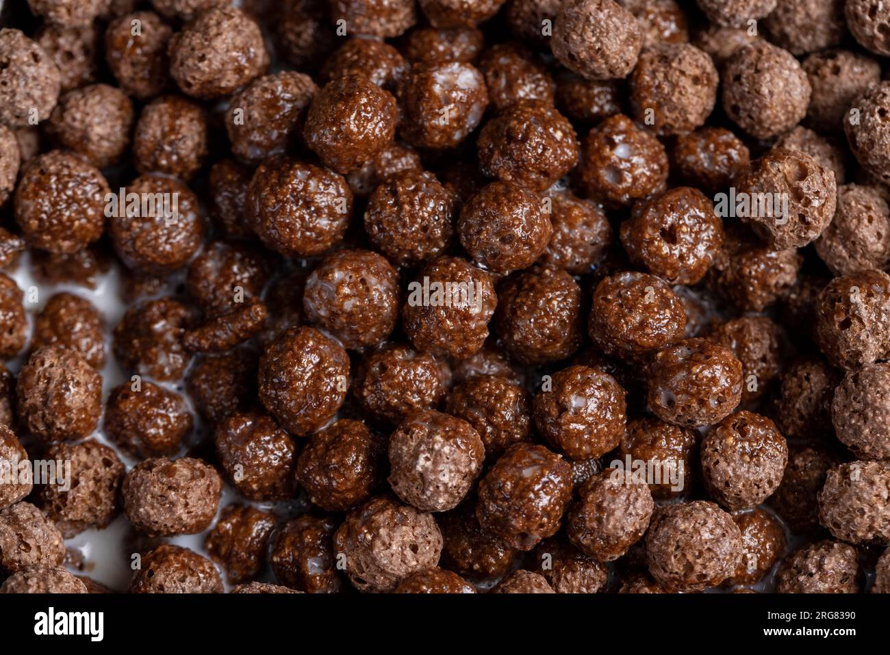 chocolate balls are used as a dry breakfast with the addition of milk ...