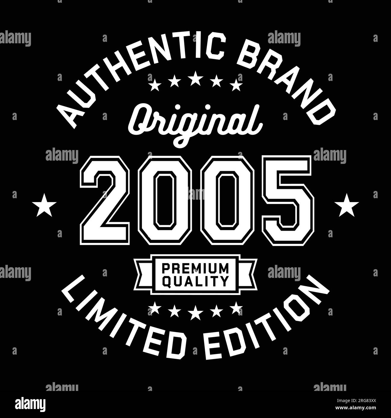 2005 Authentic brand. Apparel fashion design. Graphic design for t ...