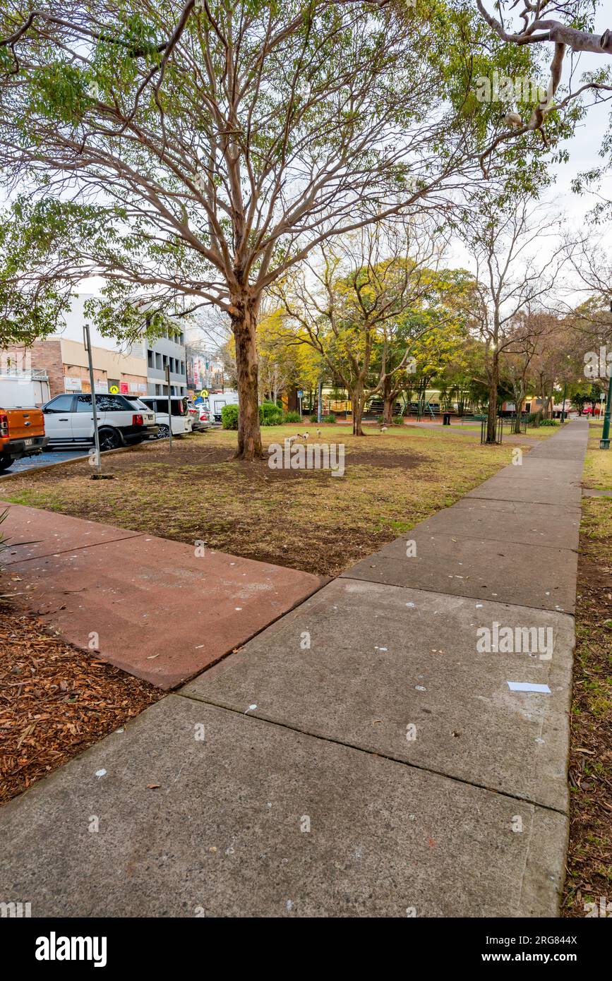 August 7, 2023: Griffith Park in the city of Bankstown in western ...