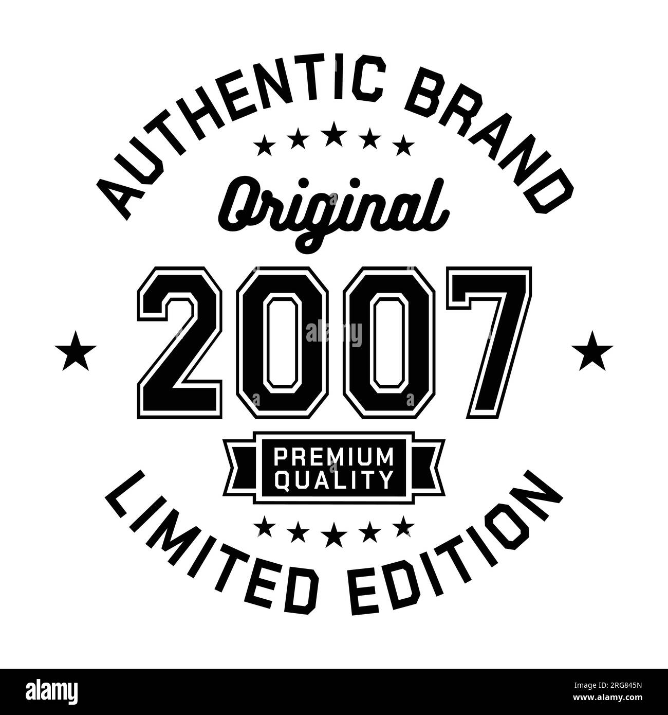 2007 Authentic brand. Apparel fashion design. Graphic design for t ...