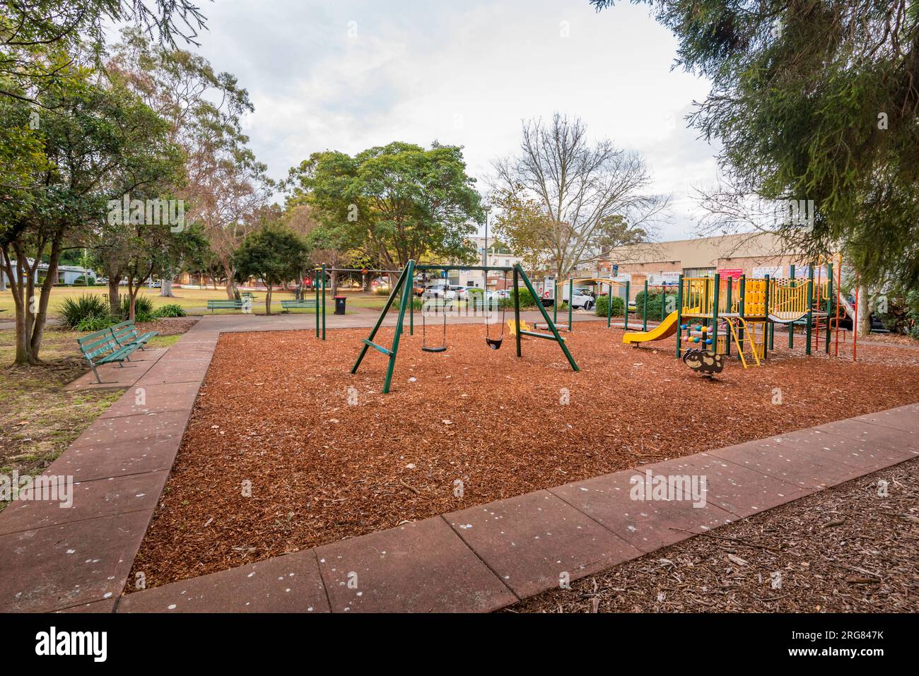 August 7, 2023: Griffith Park in the city of Bankstown in western ...