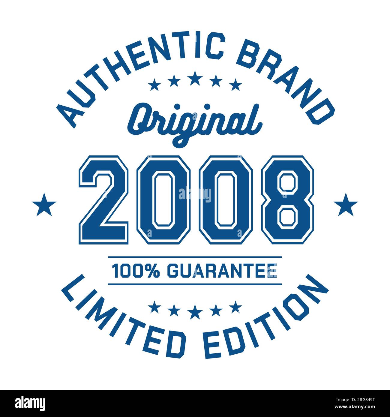 2008 Authentic brand. Apparel fashion design. Graphic design for t ...