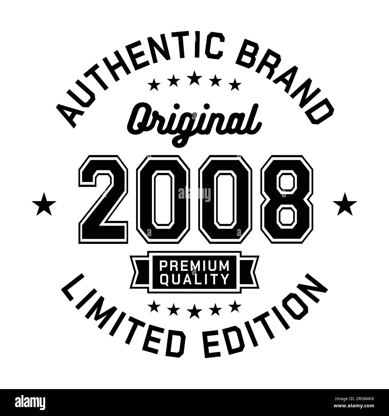 2008 Authentic brand. Apparel fashion design. Graphic design for t ...