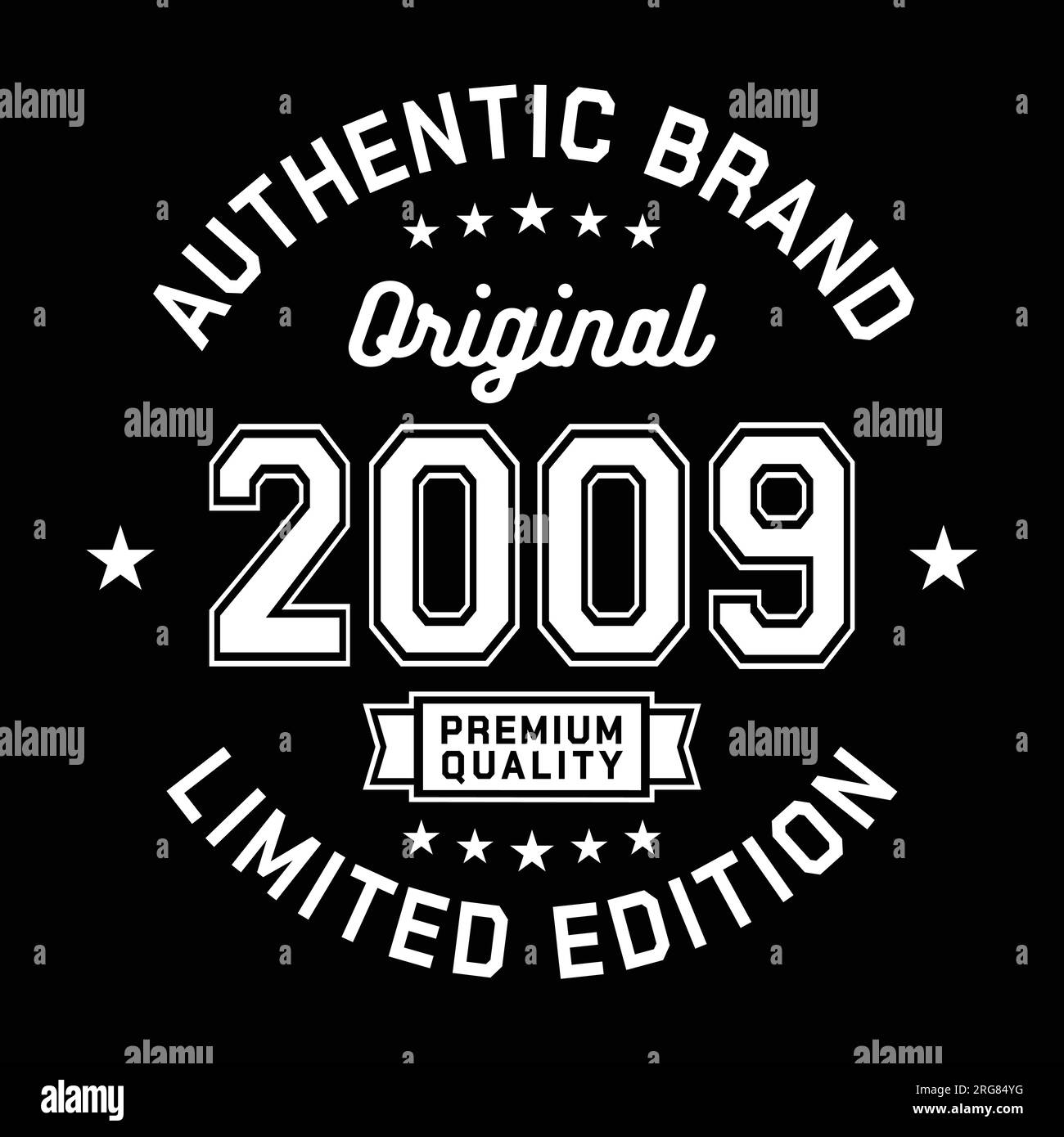 2009 Authentic brand. Apparel fashion design. Graphic design for t ...