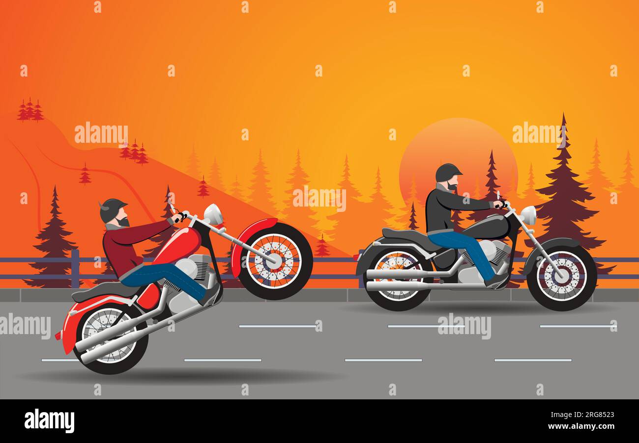 Motorcyclist racing motorcycle on country hi-res stock photography and ...