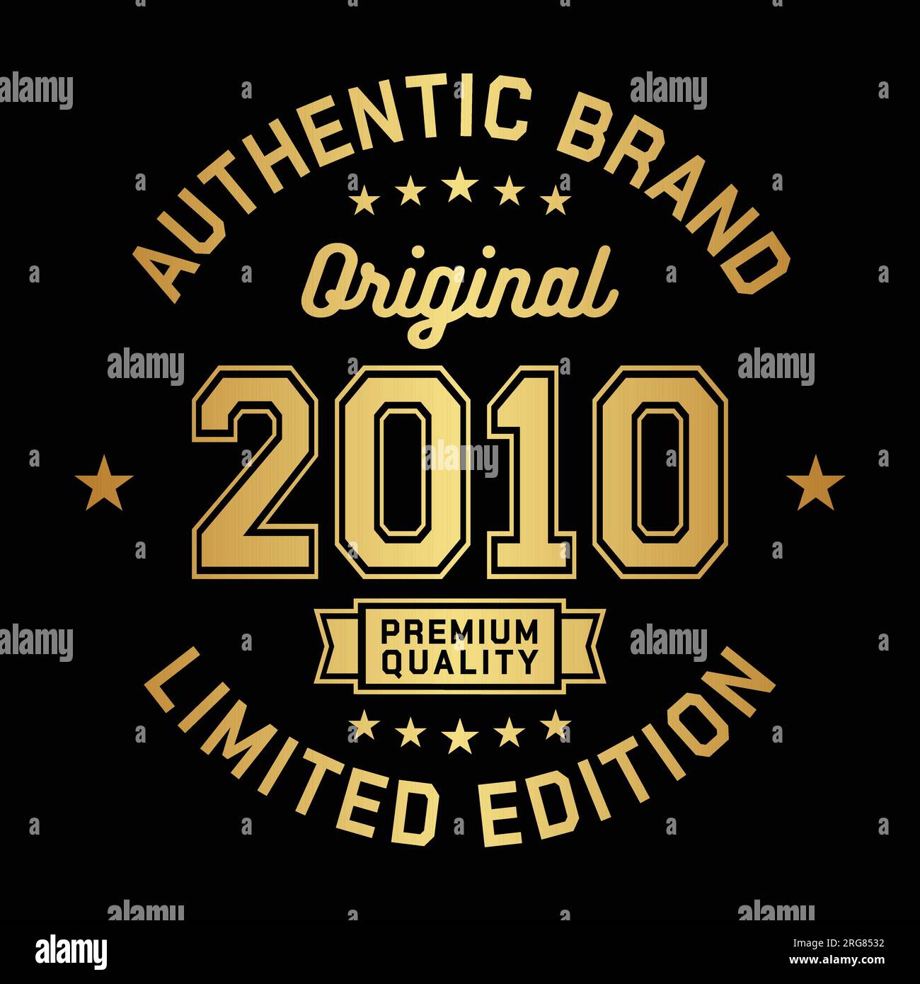 2010 Authentic brand. Apparel fashion design. Graphic design for t ...