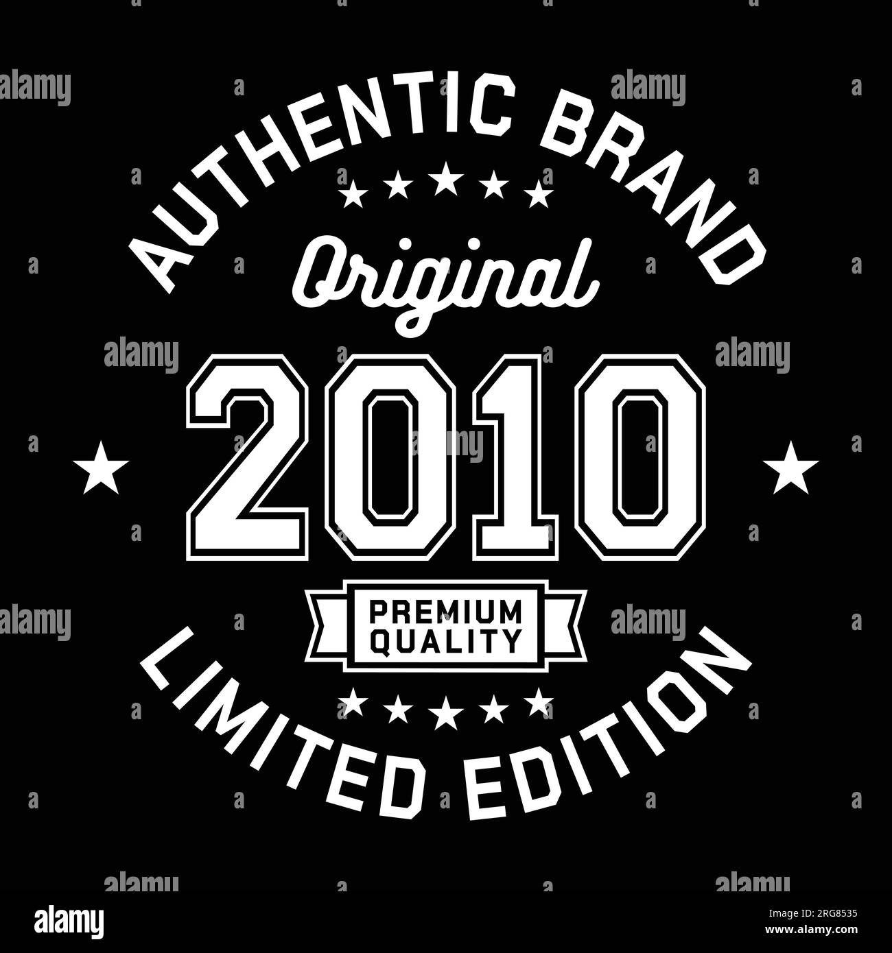 2010 years Stock Vector Images - Alamy