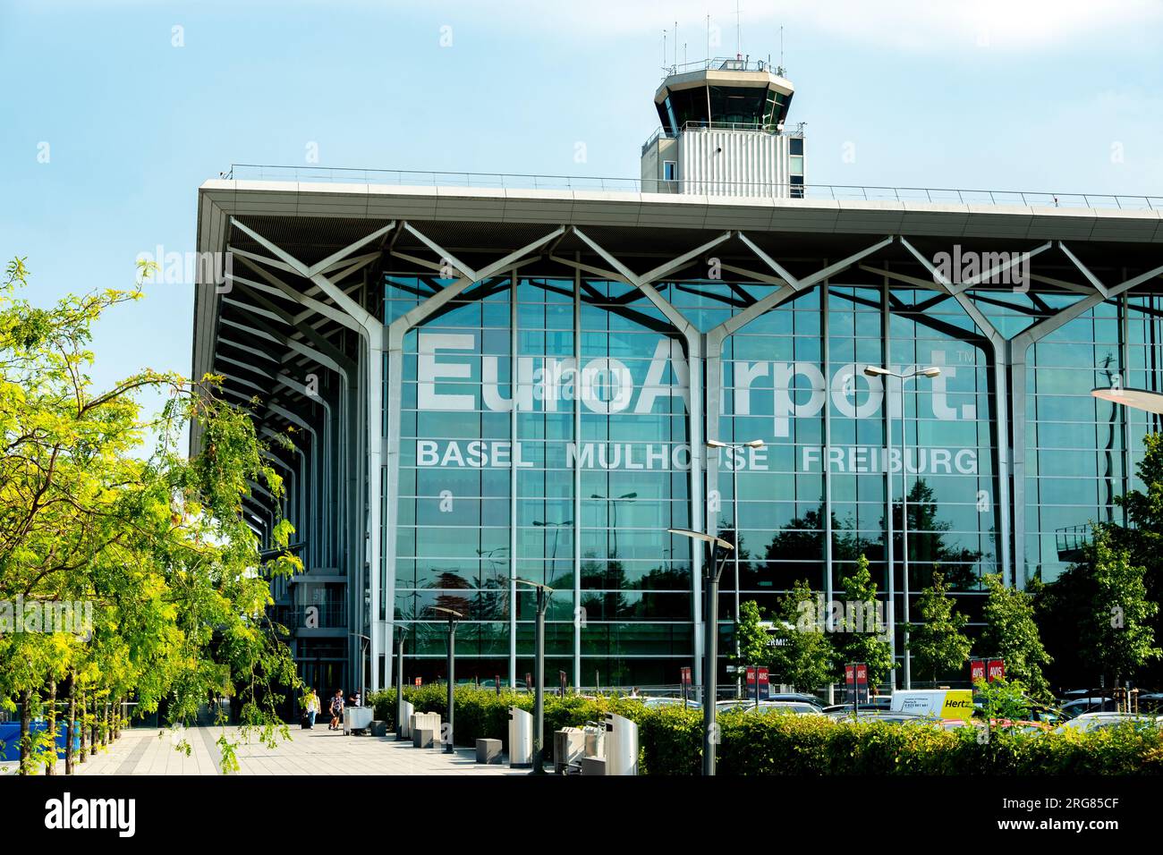 Main Building of the EuroAirport Basel Mulhouse Freiburg Stock Photo ...
