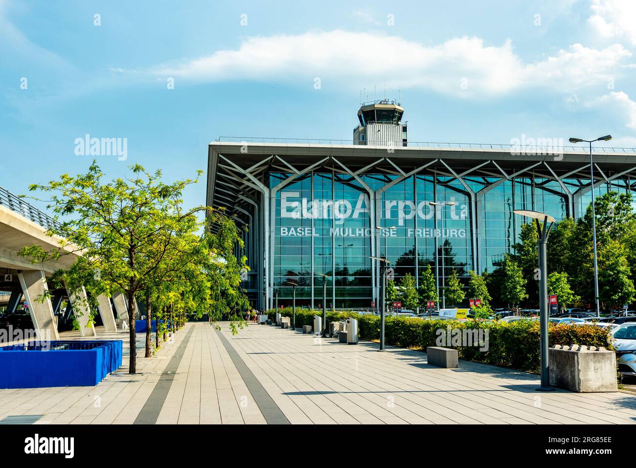Main Building of the EuroAirport Basel Mulhouse Freiburg Stock Photo ...